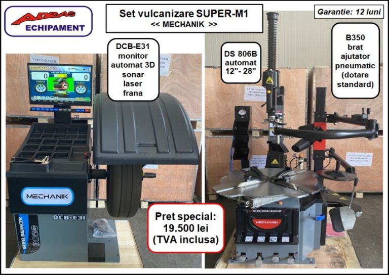 Set vulcanizare SUPER-M2 | Echipamente Vulcanizare